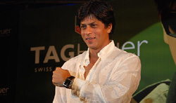 Shahrukh Khan unveils his Tag Heuer DON watch Pictures | nowrunning