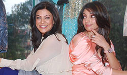 Sushmita Sen Unveils Saisha Design Label by Shama Sikander Pictures ...