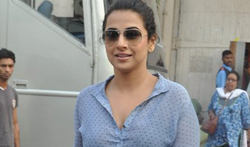 Vidya Balan Snapped At An Ad Shoot Pictures | nowrunning