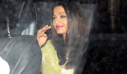 Aishwarya Rai Bachchan snapped post ADHM screening Pictures | nowrunning