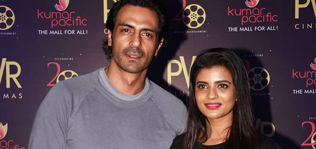 Arjun Rampal, Aishwarya Rajesh and Natasha promote Daddy in Pune ...