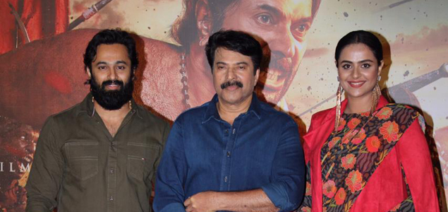 Megastar Mammootty and the cast launch the Hindi trailer of ‘Mamangam ...