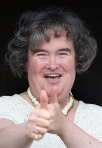 Susan Boyle both happy, sad at musical | nowrunning