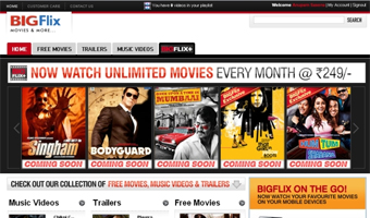 Bigflix's to beef up movie library size | nowrunning